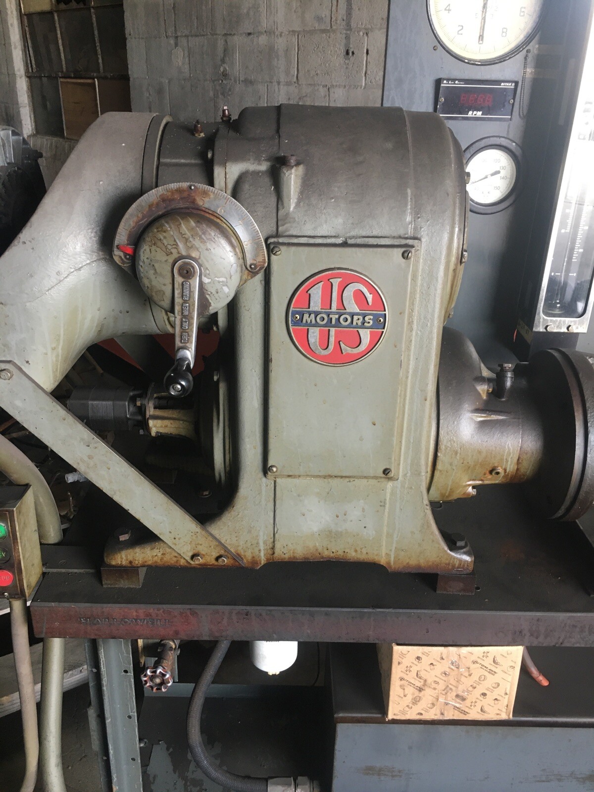US Electrical Motor - 5 HP 1 Phase Varidrive Motor | eBay