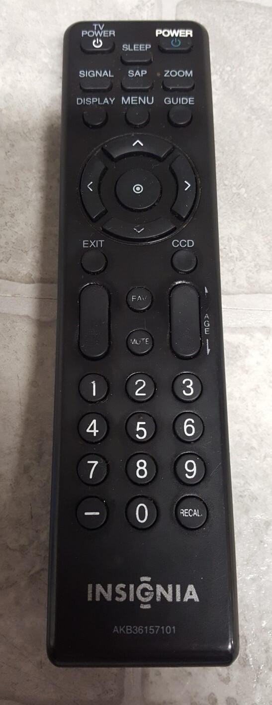 Insignia AKB36157101 Wireless Handheld Converter Box Remote NO ...