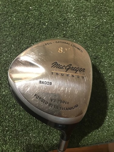 MacGregor Tourney V-Foil V3 VIP 8.5* Driver True Temper Steel Shaft (44 ...