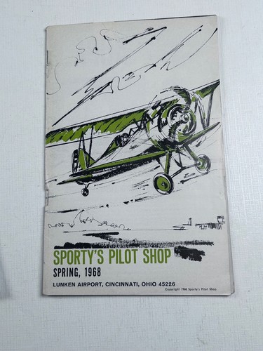 Vintage Catalog Sporty's Pilot Shop Spring 1968 Luken Airport ...