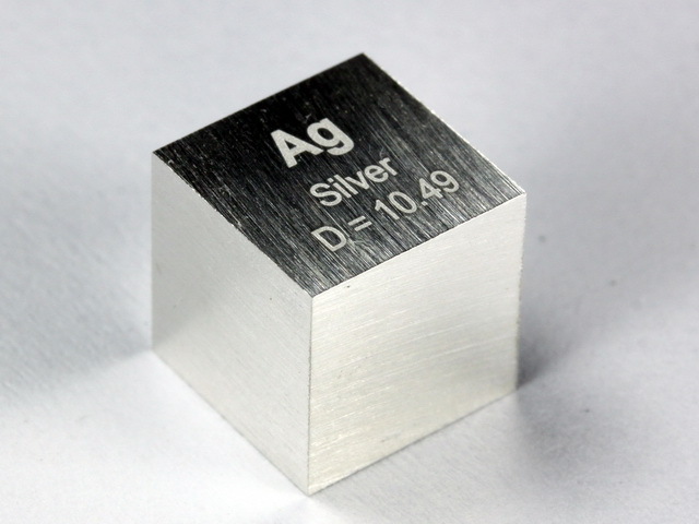 Silver density cube ultra precision 10.0x10.0x10.0mm - 99.9% purity | eBay