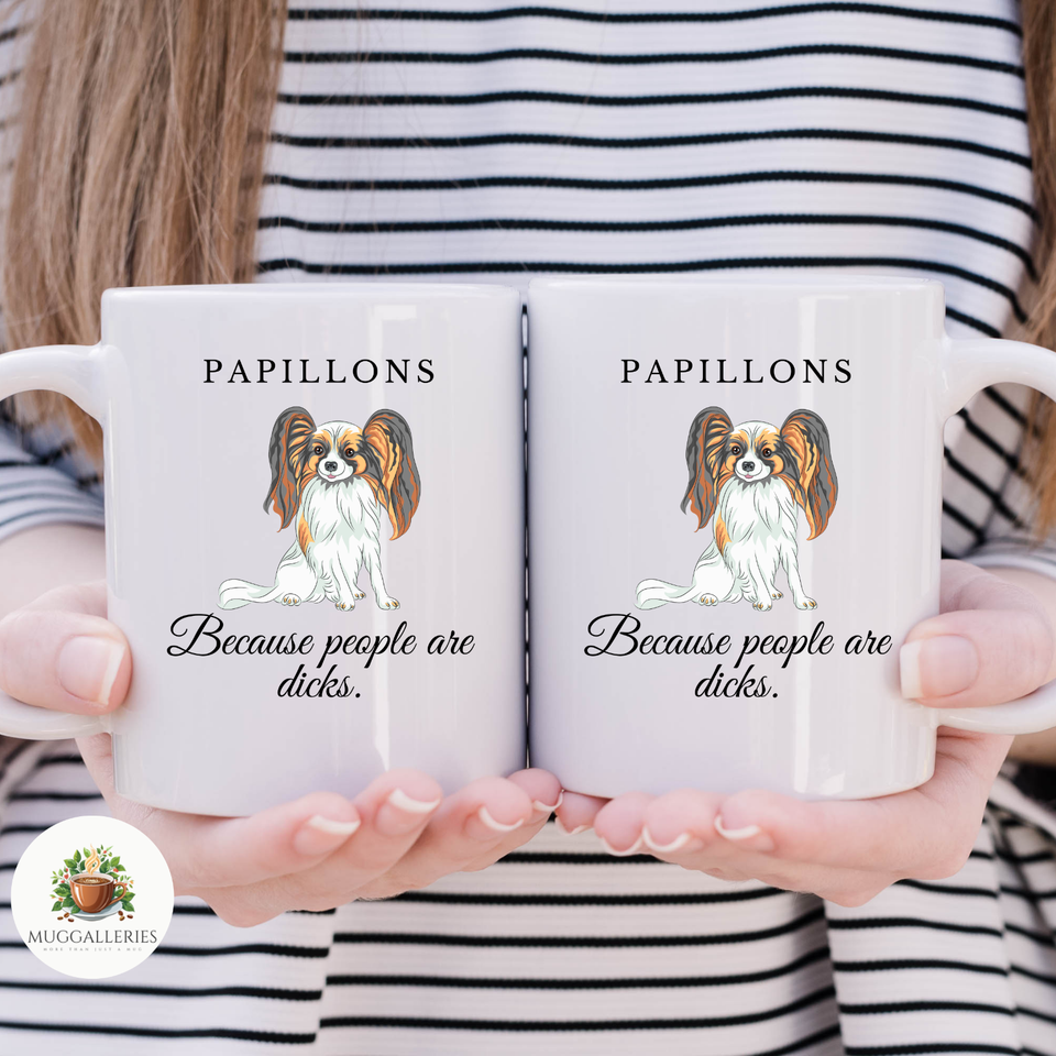 Papillon Mug Papillon Gift Funny Dog Lover Coffee Cup | eBay