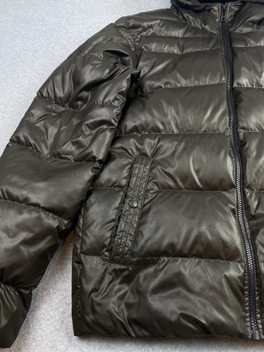 Uniqlo Ultra Light Filling Down Brown Shiny Volume Jacket Sz L Women’s ...