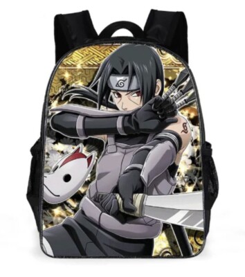 naruto school backpack anime cosplay bookbag travel bag. Konohagakure ...