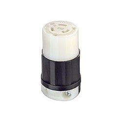 Leviton 2313 20 Amp 125 Volt NEMA L5-20R 2P 3W Locking Connector | eBay