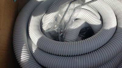 Genuine Vacuflo 35' Turbogrip Low Voltage Central Vacuum Hose w/ Rack ...