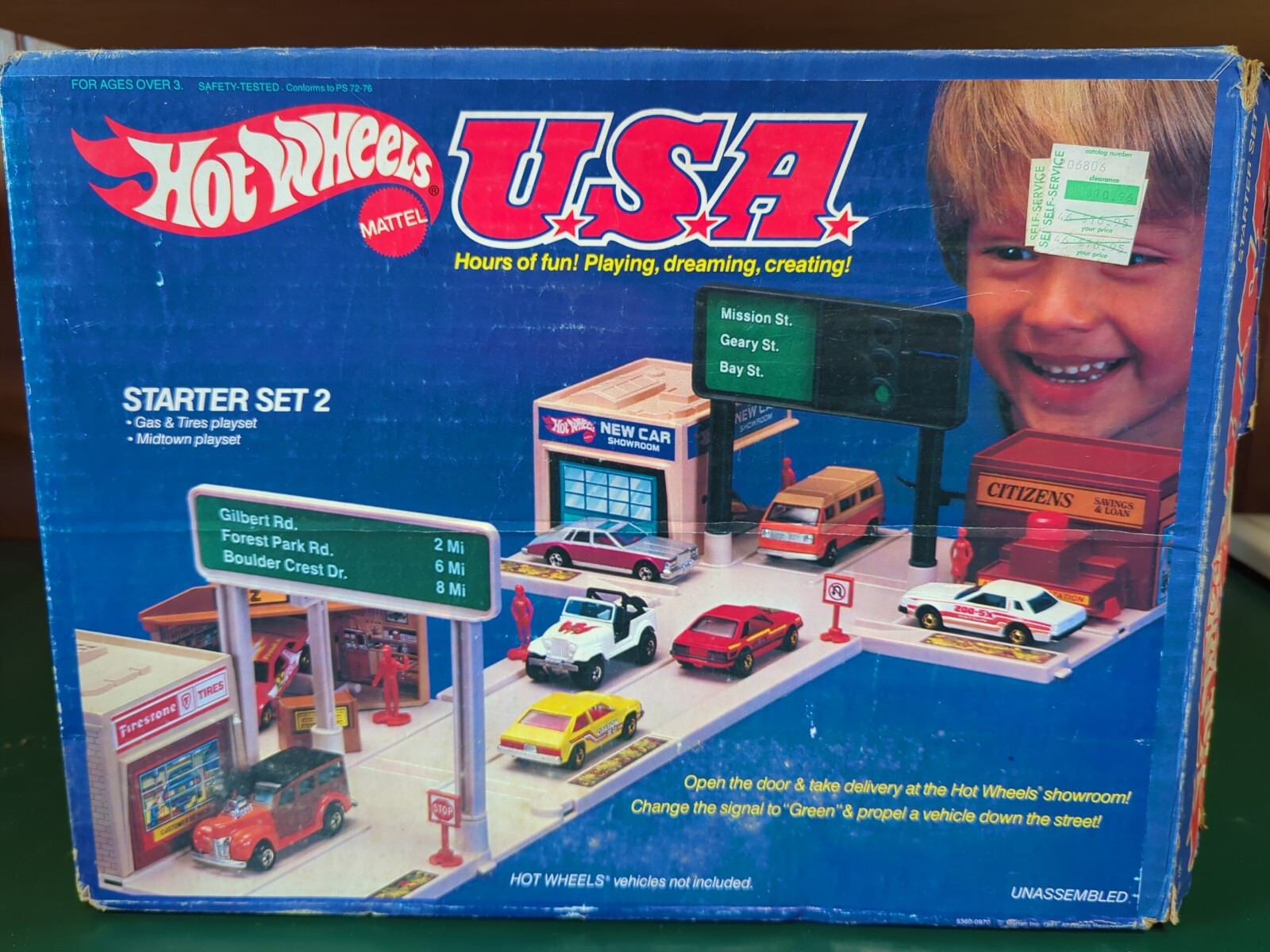 Vintage 1981 Hot Wheels USA STARTER SET 2 No. 5360 RARE | eBay