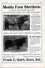 1920 MONIDA FARM SHORTHORN CATTLE BREEDER KNOX INDIANA FRANK QUIRK AD ...
