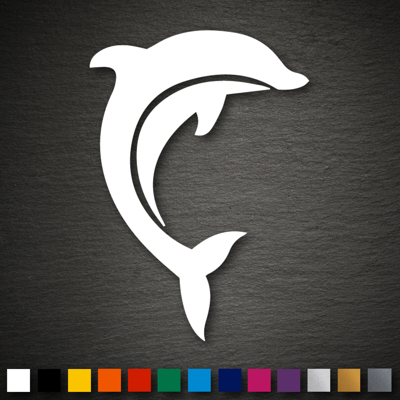 14117 Delfin Aufkleber 81x115mm Meer See Sea Dolphin Sticker Decal ...