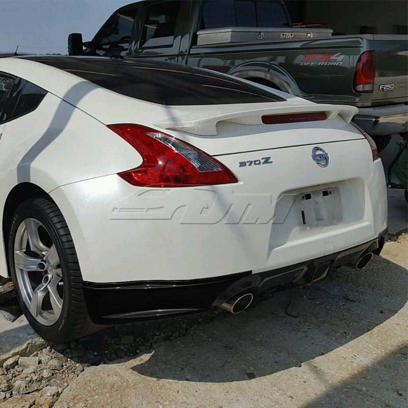 X2 Rear Bumper Lip Aprons Spat SS-Style Polyurethane For 2009-2019 ...