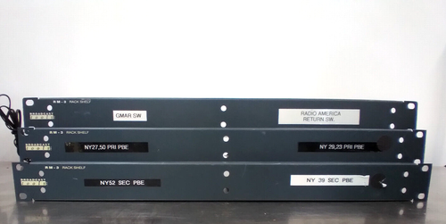 Lot of 3 ~Broadcast Tools 1U Racks w/ 2 SS2.1 Switcher & 4 USC-16 Sat ...