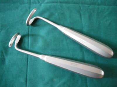 2x Medicon 54.30.11 &12 Doyen Raspatorium Rippen L+R Raspatory Rib ...