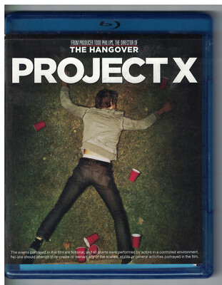 Project X (Blu-ray Disc, 2012) | eBay