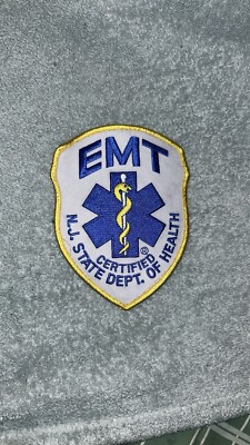 EMT Patch 6 “ State Dept Health | eBay