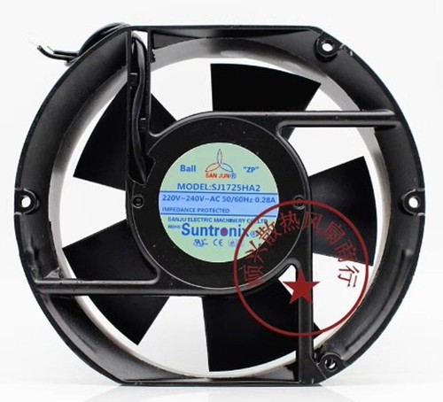 SANJUN SJ1725HA2 17251 AC220V-240V 0.28A 17CM Cooling Fan | eBay