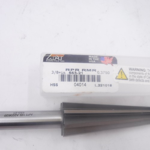 APT Alvord Polk 653-21 M7 HSS USA 1"-3/8" .3750" Point Round Shank ...