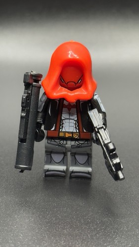 Custom Lego Red Hood Jason Todd DC Comics Minifigure | eBay