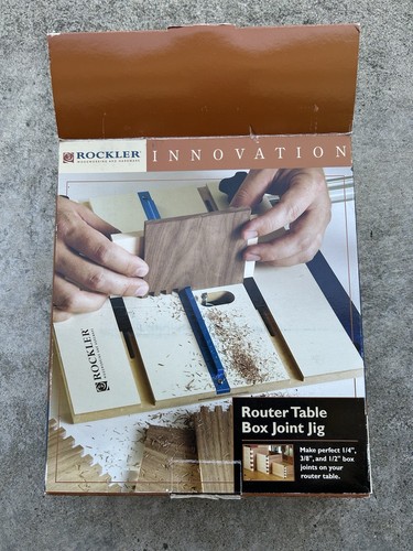 Rockler Router Table Box Joint Jig | eBay