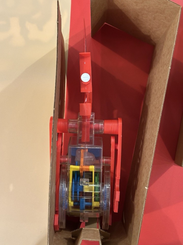 Vintage Mr. Machine 1987 Ideal Whistling Walking Toy With Box & Inserts ...