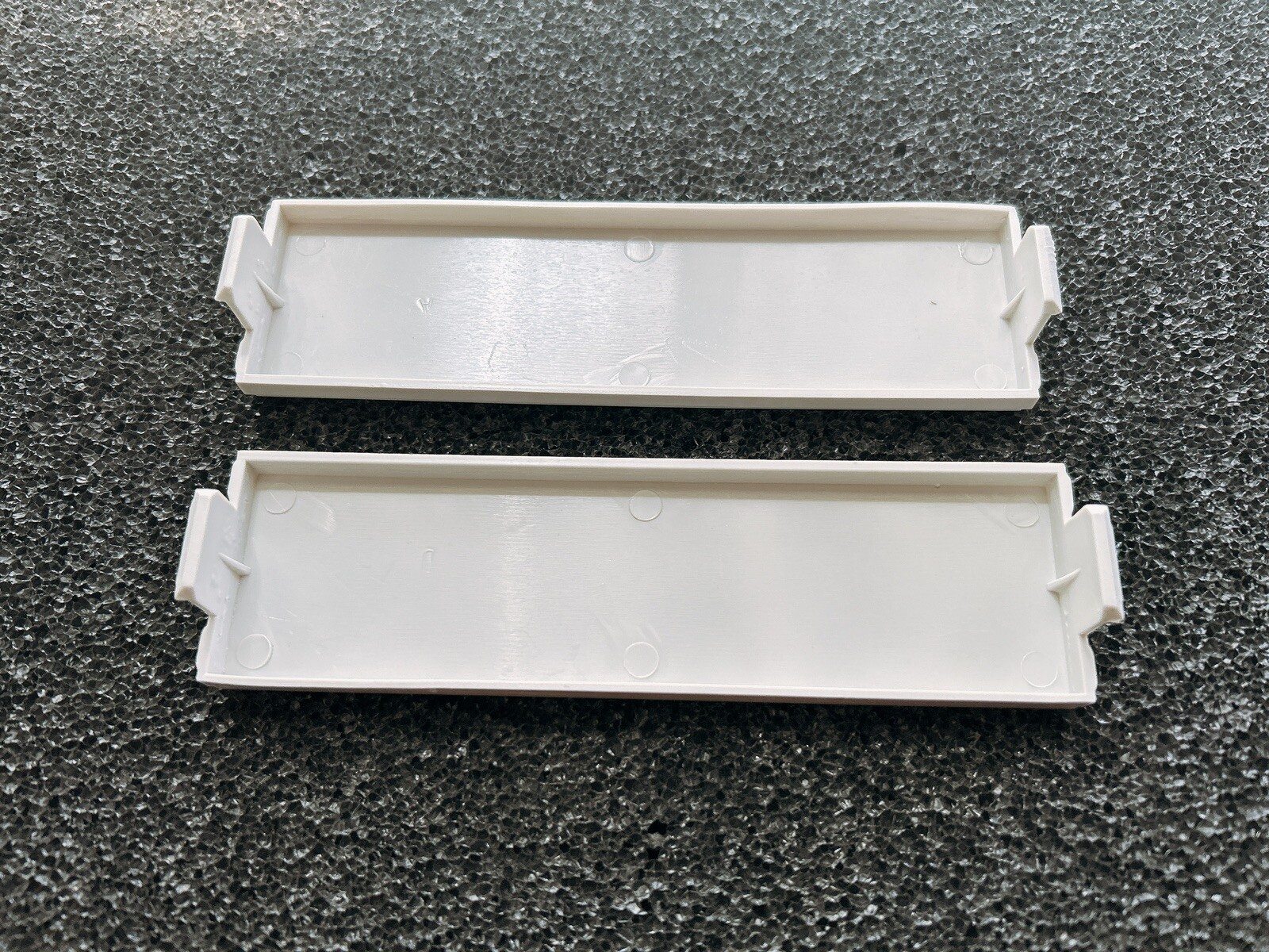 Lot of 2 x 5.25 Disk Drive Bay Front Panel Cover Tower PC Case AT ATX ...