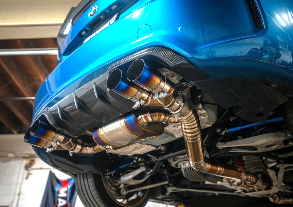 Valvetronic Designs BMW F87 M2 Titanium Sport Exhaust 2018+ M2 Comp ...