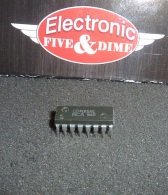 CD4015AE RCA Dual 4-Bit Static Shift Register RCA DIP-16 IC | eBay
