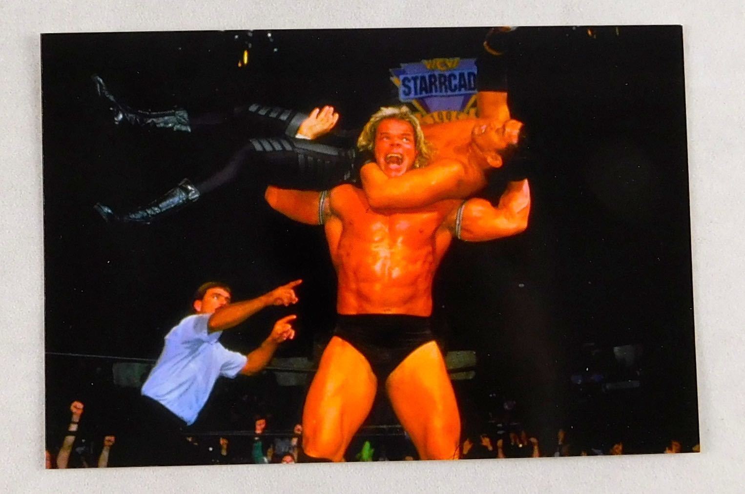 Lex Luger WCW Wrestling 4x6 Photo Card New Wrestler WWE WWF #54 1998 | eBay