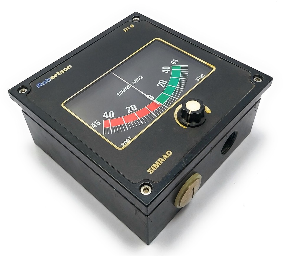 Simrad Robertson AS RI9 Rudder Angle Indicator - P/N 22015655 | eBay