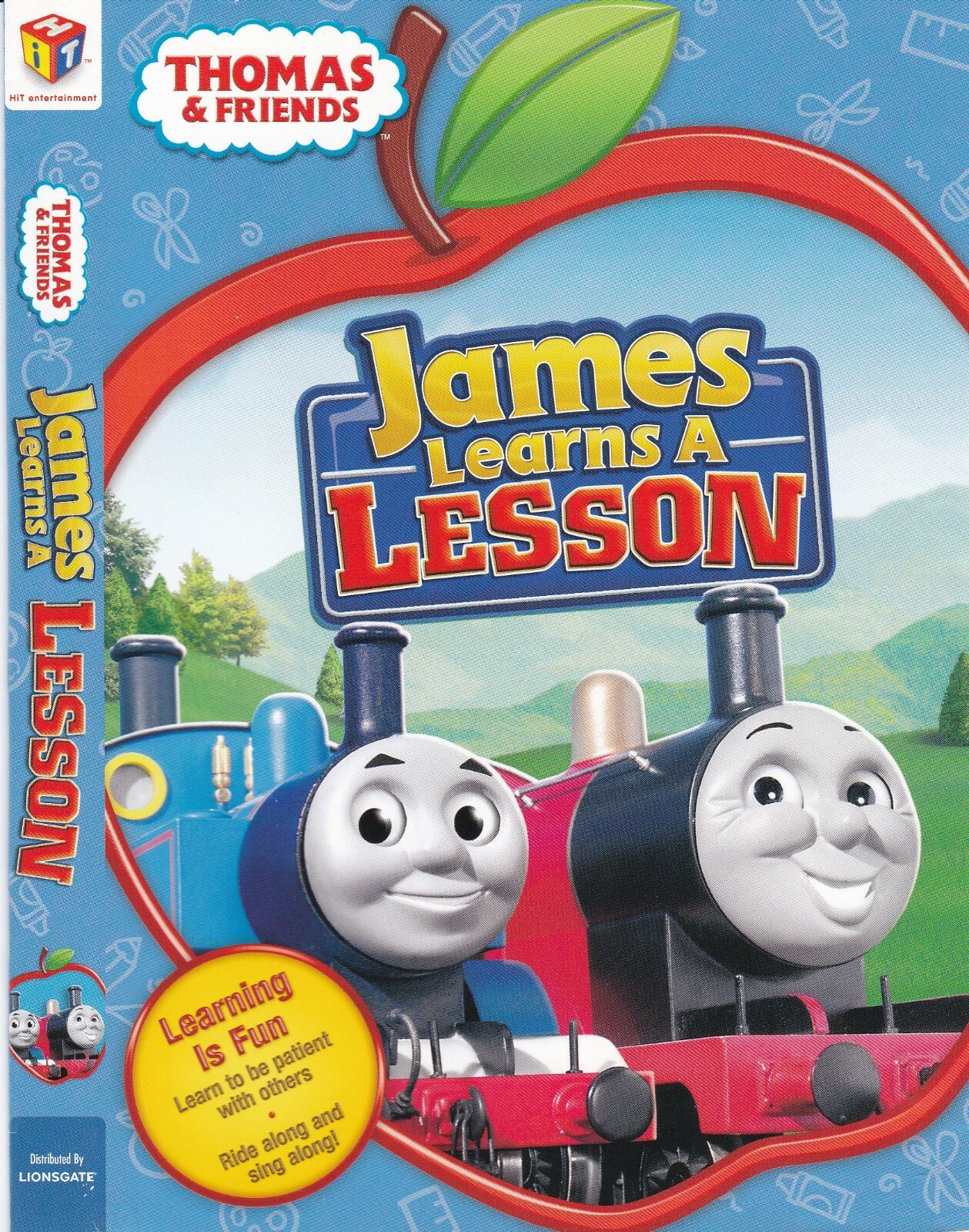 Thomas & Friends - James Learns a Lesson (DVD, 2009, Full Screen) | eBay