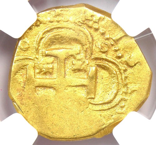 1598-1621 Spain Philip III 2 Escudos Gold Coin 2E - Certified NGC MS62 ...