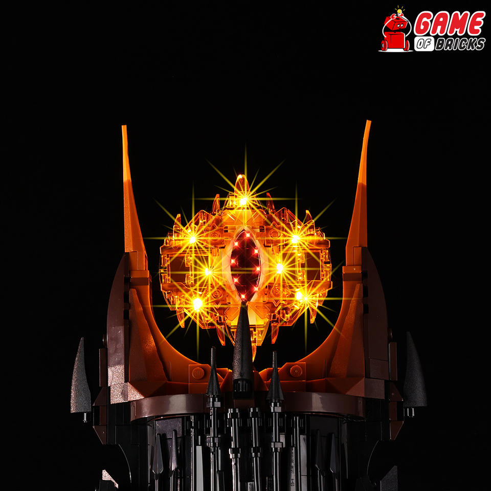 LED Light Kit for LEGO The Lord of the Rings: Barad-dûr 10333 (Remote ...