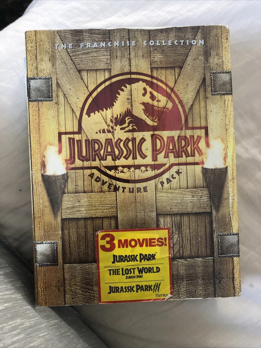 JURASSIC PARK (Adventure Pack) Used Box DVD Set, 49% OFF