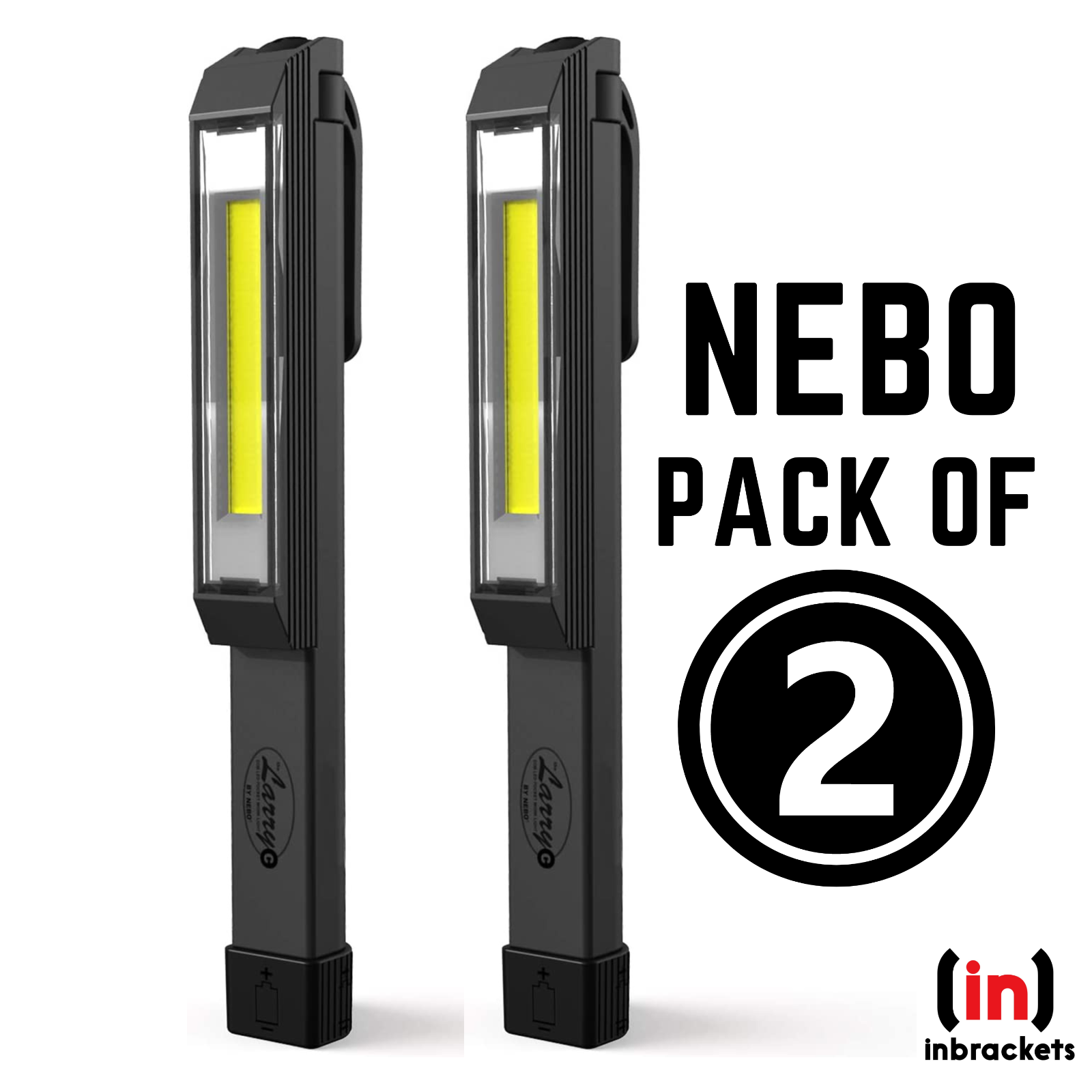 Worklight Torch Nebo Larry Flashlight Cob LED 170 Lumens 6327 Black ...