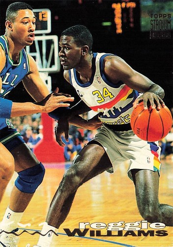 1993 Stadium Club #27 Reggie Williams Denver Nuggets | eBay