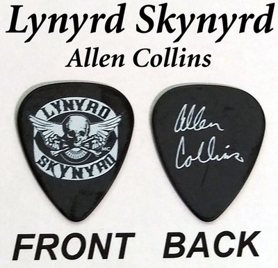 1 one Lynyrd Skynyrd novelty Allen signature guitar pick (W1-6275) | eBay