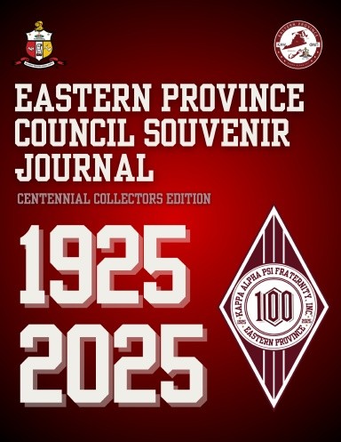 Kappa Alpha Psi Eastern Province Council Centennial Souvenir Jour | eBay