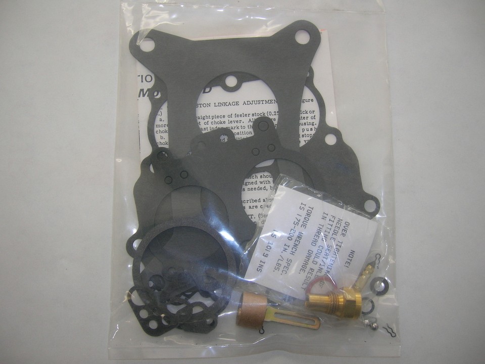 Carter Carburetor Model ABD 2BBL Complete Carb Rebuild Kit # 1019 | eBay