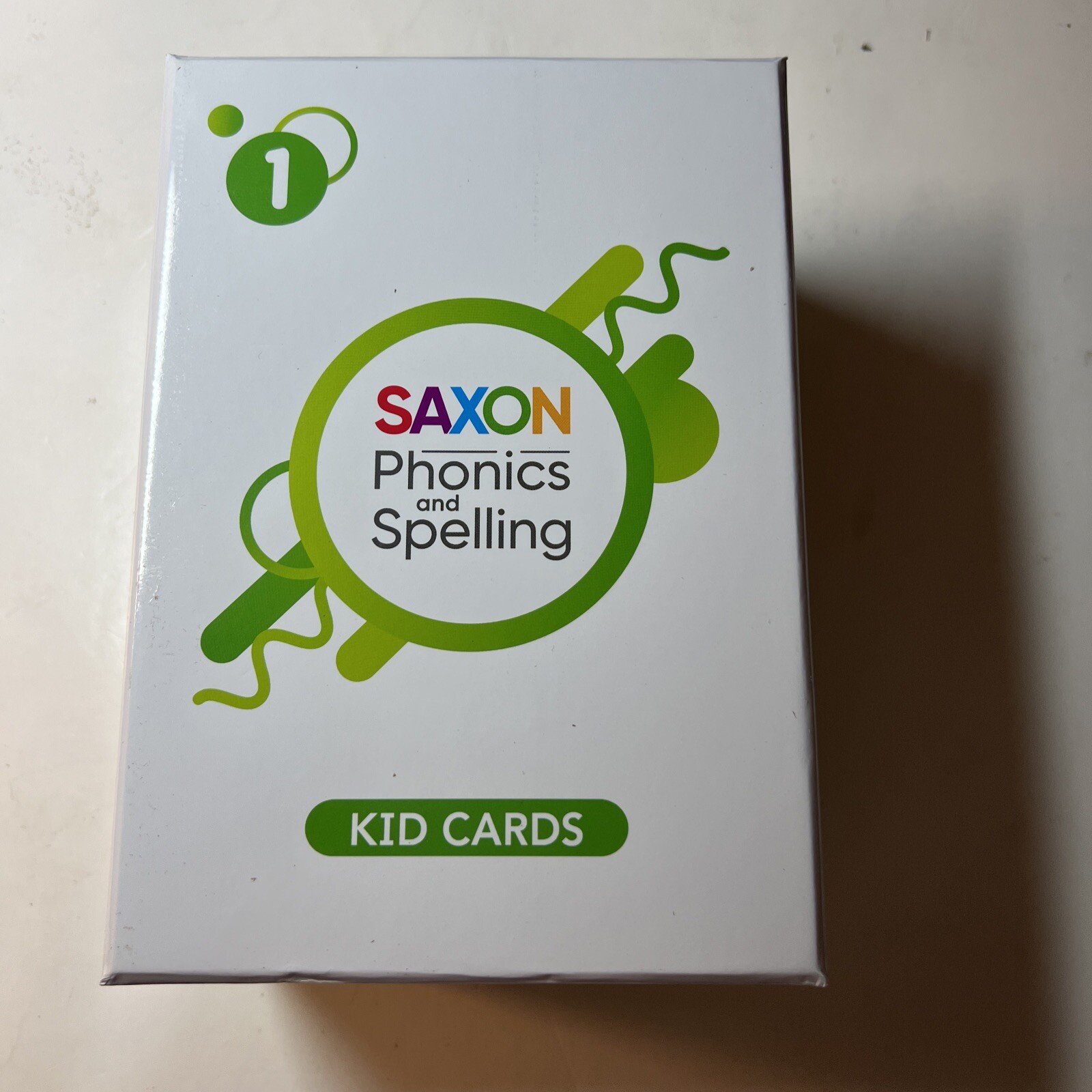 Saxon phonics and spelling kid cards GRADE 1, with classroom box Brand ...