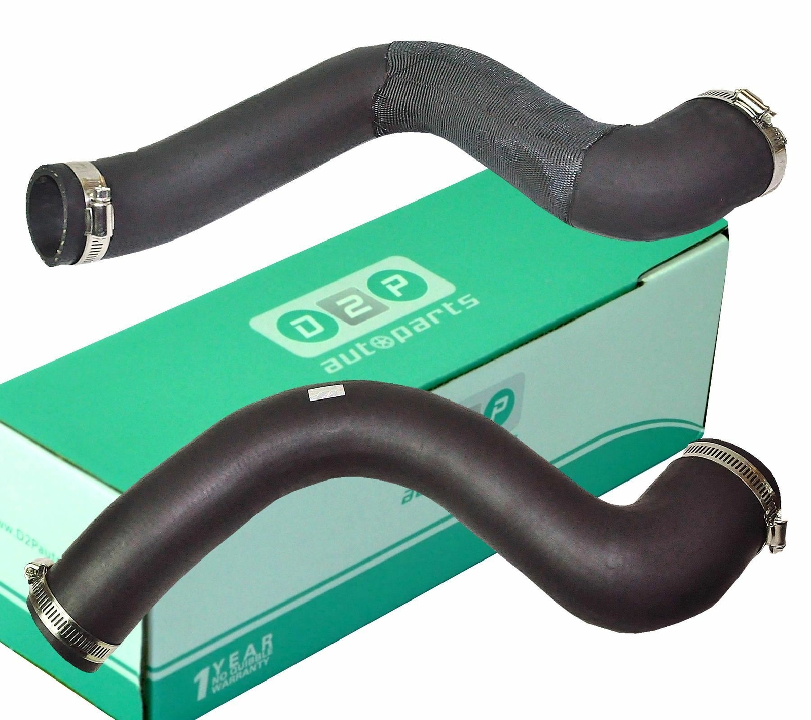 RANGE ROVER L322 & SPORT 3.6 TDV8 UPPER INTERCOOLER HOSE x2 PNH500500 ...