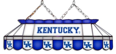 NCAA Kentucky Wildcats Stained Glass 40" Pool Table Light - MADE IN U.S ...