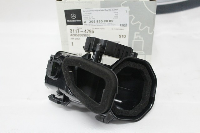 Mercedes-Benz GLC Coupe C253 300 De Air Flow Duct W/ Flap Motor ...