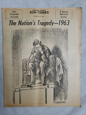 December 29, 1963 Chicago "The Nation's Tragedy-1963" Special Memorial ...