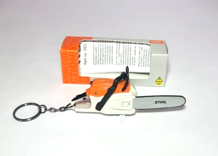 Stihl Chainsaw Key Ring Keychain - Battery Operated with Saw Sounds ...