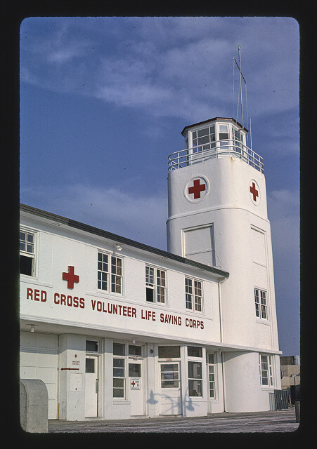 Red Cross Volunteer Life Saving Corps Jacksonville Beach Florida 1980s ...