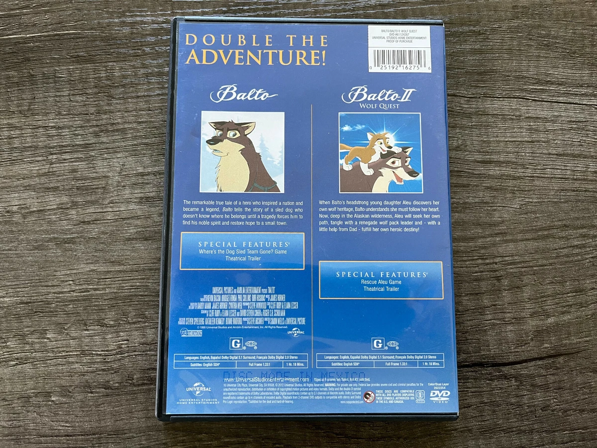 Balto 2 Dvd Ebay
