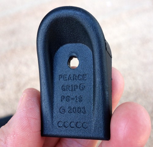 Pearce Grip PG-19 Grip Extension for Glock Gen 3 17 19 22 23 31 34 35 ...
