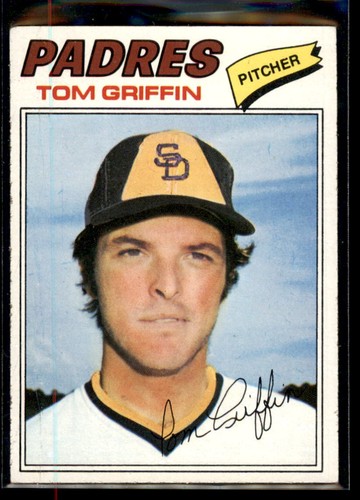 1977 Topps Tom Griffin #39 San Diego Padres | eBay