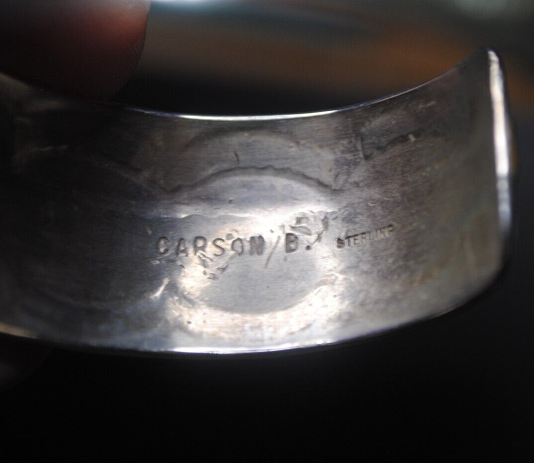 Tino women's watch with Carson B Sterling Silver 7/8" cuff bracelet, excellent | eBay