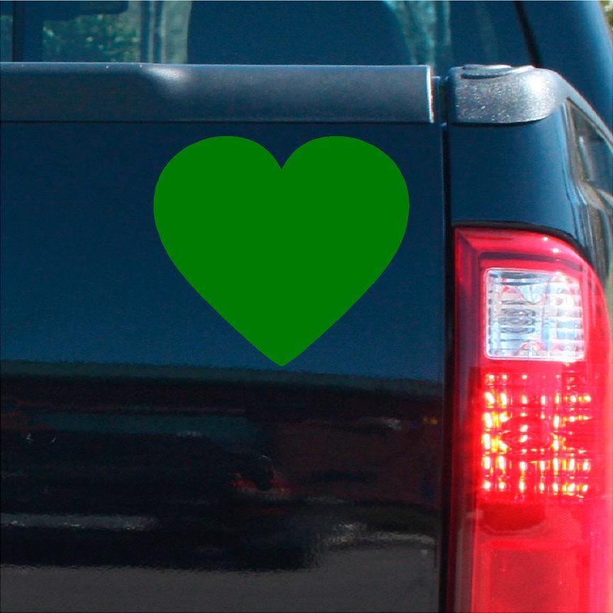Heart Vinyl Decal Sticker - Love Decor Car Window Windshield | eBay