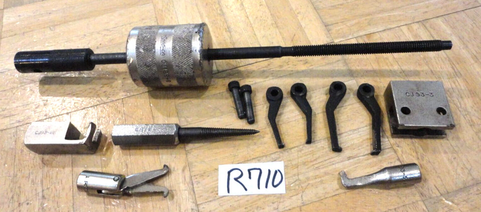 SNAP-ON TOOLS 14 PIECE PULLER SET WITH SMALL SLIDE HAMMER CJ93B | eBay
